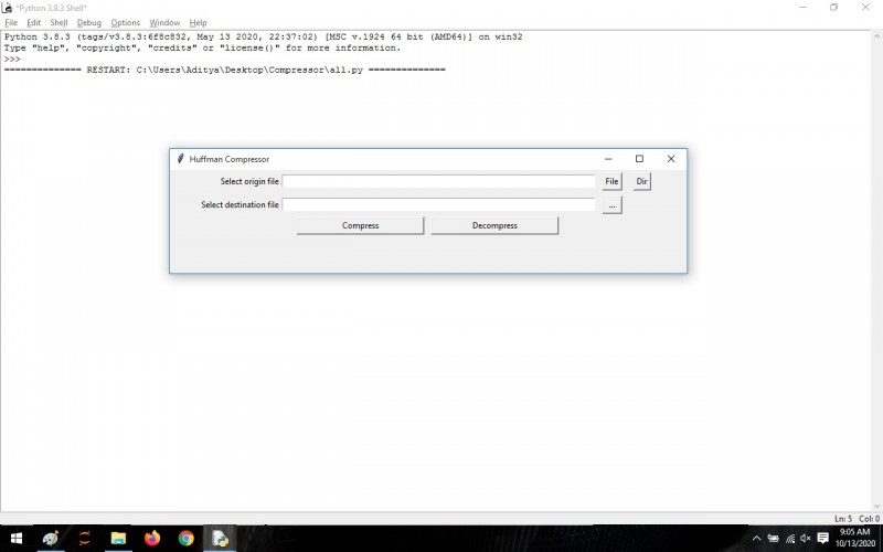 Free Download Compressor App Using The Python Tkinter Project In Python With Source Code And