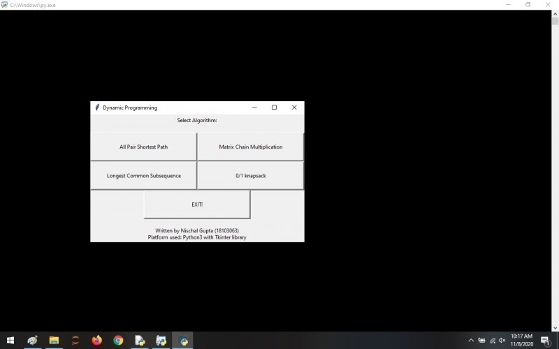 Free Download Dynamic Gui Based Program App Using The Python Tkinter Project In Python With